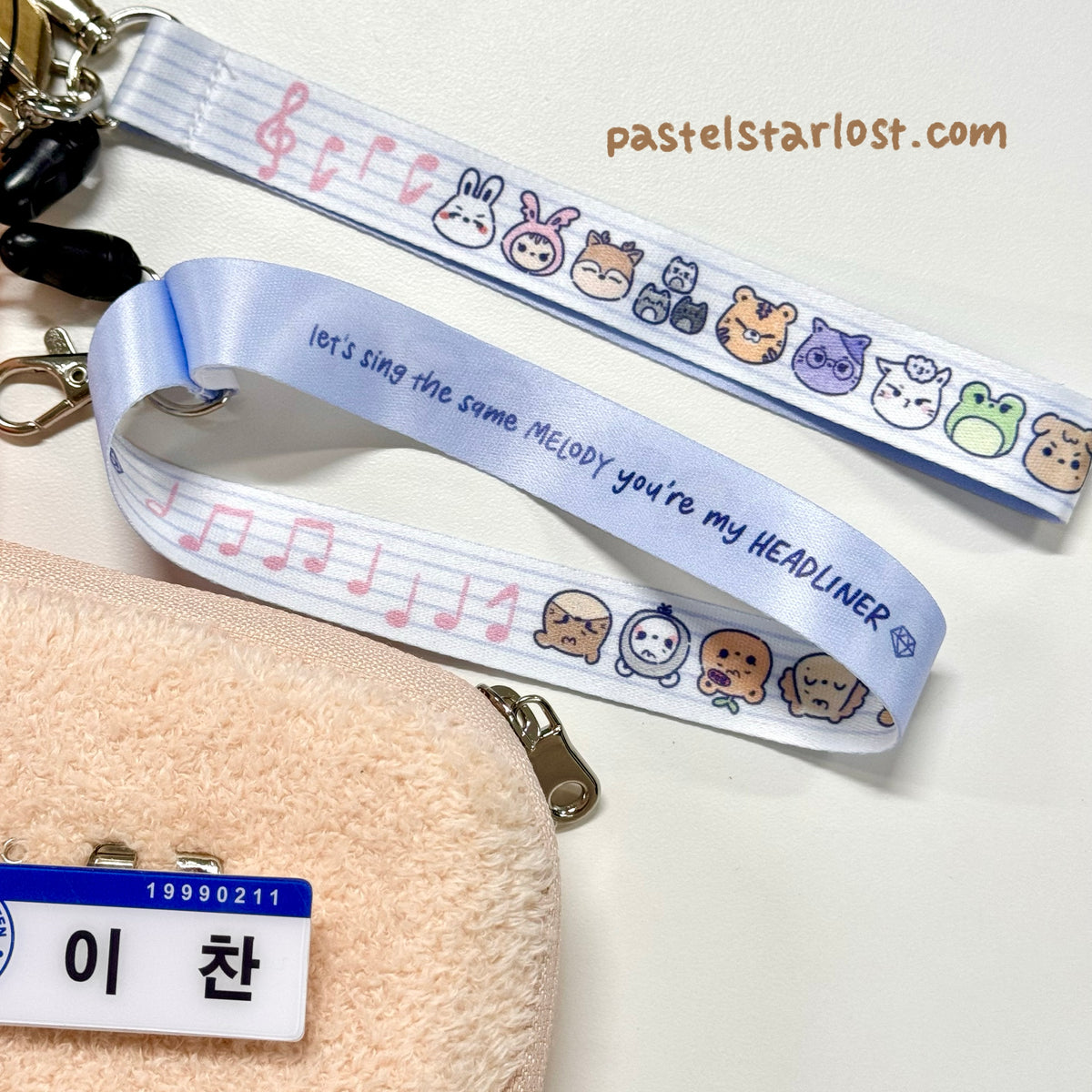 SVT Characters Headliner Wristlet – pastelstarlost