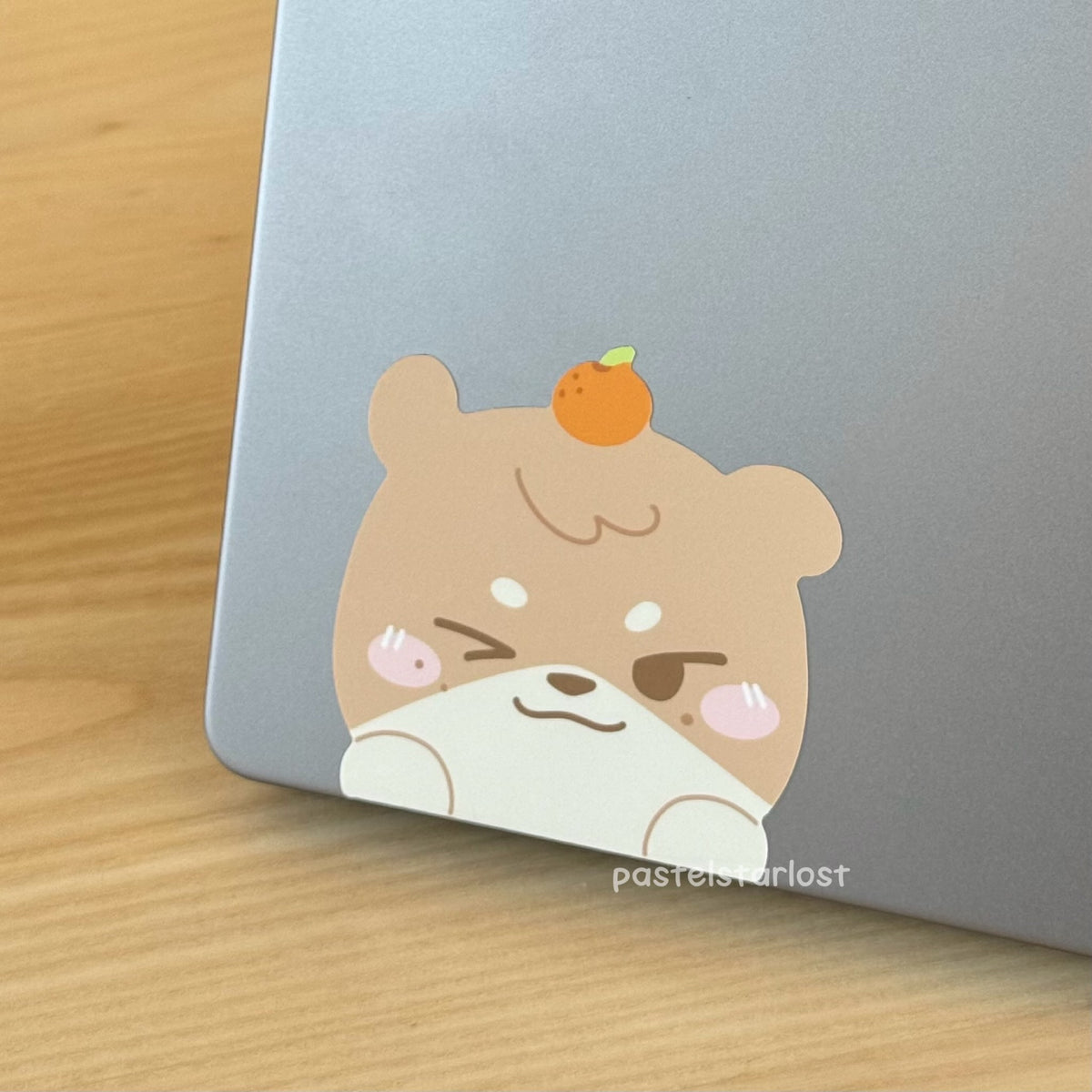 Otter Peak-a-boo Vinyl Sticker – pastelstarlost